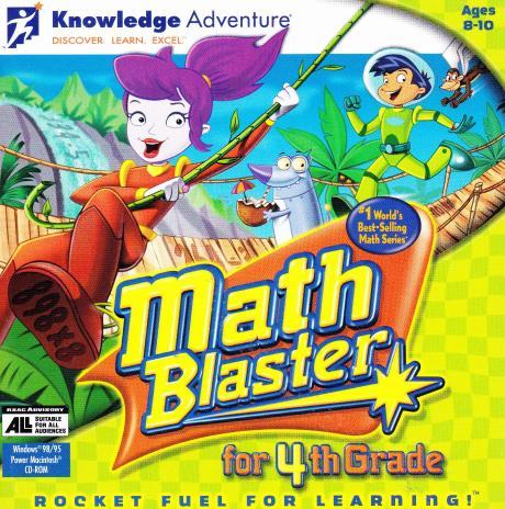 Math Blaster: For 4th Grade – NeverDieMedia