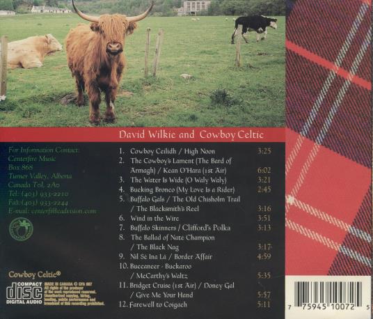 David Wilkie: Cowboy Ceilidh w/ Water Damaged Artwork – NeverDieMedia