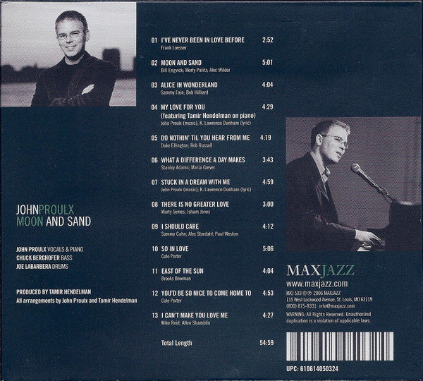 John Proulx: Moon And Sand Signed – NeverDieMedia