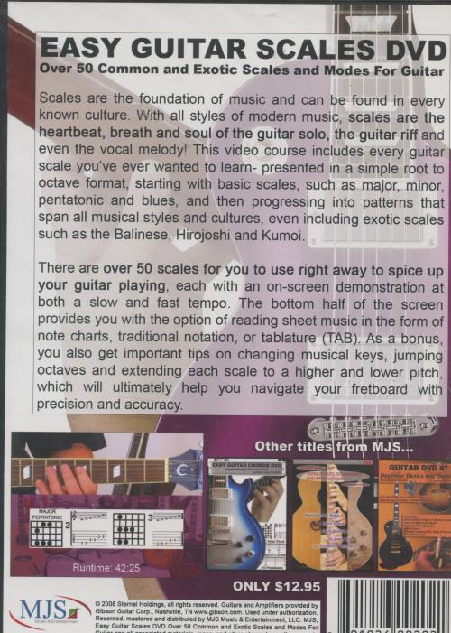 Easy Guitar Scales – NeverDieMedia