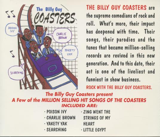 The Billy Guy Coasters: Live On Tour Signed – NeverDieMedia