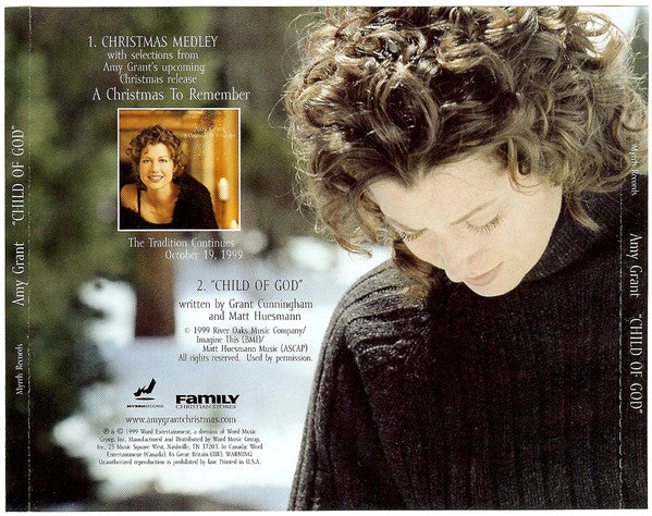 Amy Grant: Child Of God Limited – NeverDieMedia