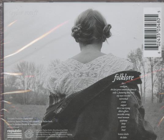 Taylor Swift: Folklore: In The Trees Deluxe Signed (w/ Heart) – NeverDieMedia