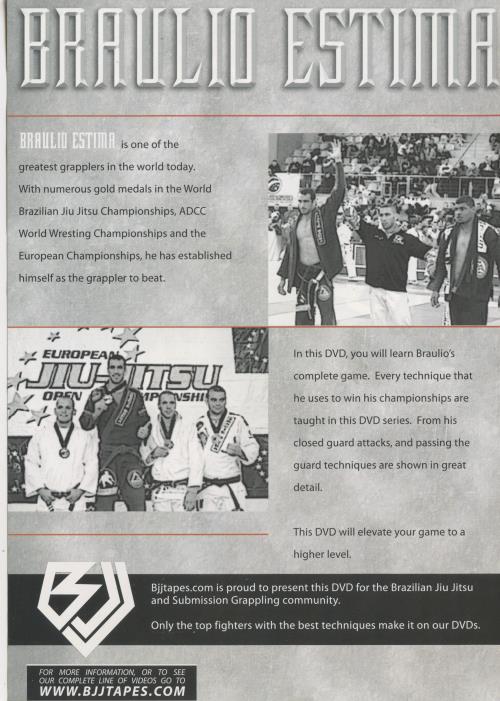 Braulio Estima Signed – NeverDieMedia