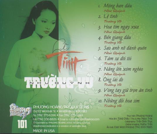 Nhu Quynh & Truong Vu: Le Tinh – NeverDieMedia