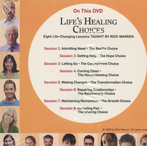 Life's Healing Choices: Freedom From Your Hurts, Hang Ups, & Habits: 8 – NeverDieMedia