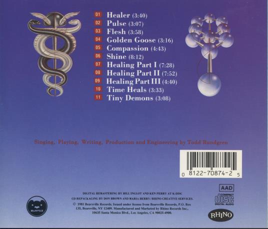 Todd Rundgren: Healing – NeverDieMedia