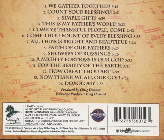 We Gather Together: 14 Thanksgiving Hymns – NeverDieMedia