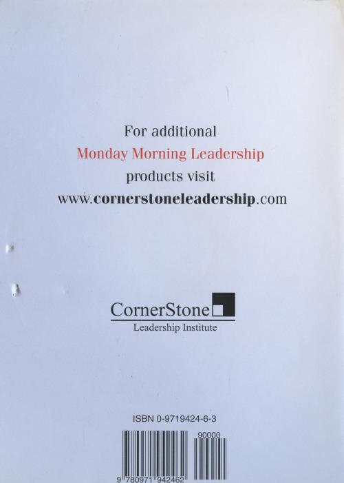 Monday Morning Leadership 2-Disc Set – NeverDieMedia