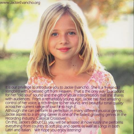 Jackie Evancho: Prelude To A Dream – NeverDieMedia