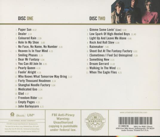 Traffic: Gold 2-Disc Set – NeverDieMedia