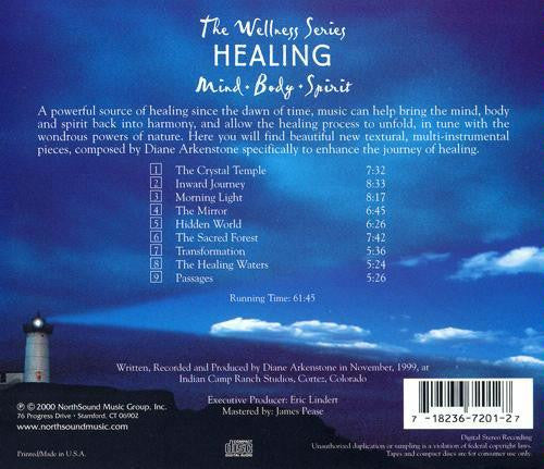 Diane Arkenstone: Healing: Mind Body Spirit – NeverDieMedia