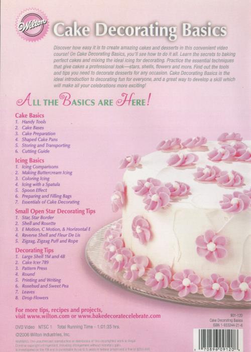 Cake Decorating Basics w/ Booklet – NeverDieMedia