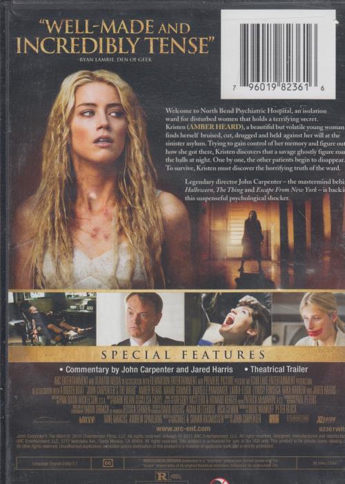 John Carpenter's The Ward – NeverDieMedia