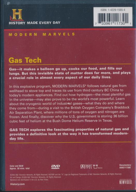 Modern Marvels: Gas Tech – NeverDieMedia
