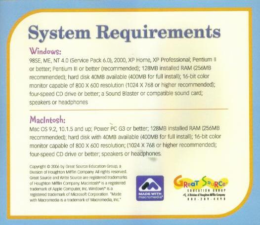 Write Source: Interactive Writing Skills Grade 8 2-Disc Set – NeverDieMedia