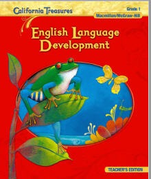 California Treasures: TeacherWorks Plus: English Language Development ...