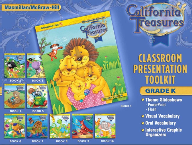 California Treasures: Classroom Presentation Toolkit Grade K ...