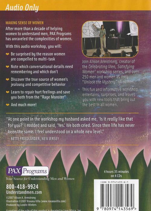 Understanding Women: Unlock The Mystery 4-Disc Set – NeverDieMedia