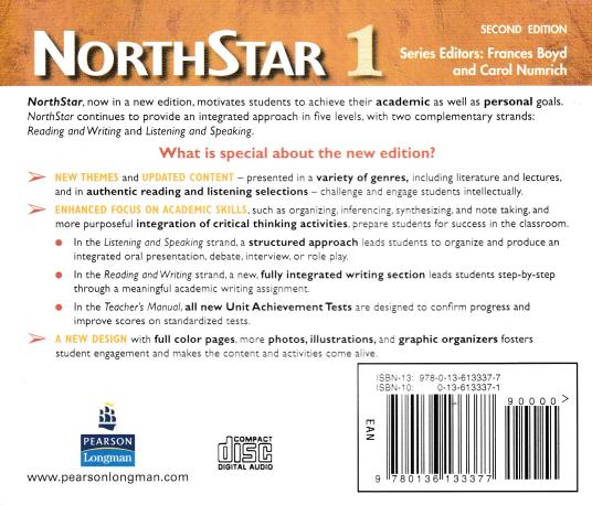 NorthStar 1: Listening & Speaking Second 2-Disc Set – NeverDieMedia