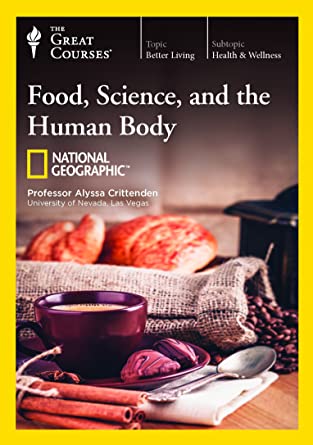 The Great Courses: Food, Science, & The Human Body 6-Disc Set ...