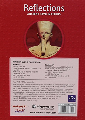 Harcourt Reflections: Ancient Civilizations: California Grades 6-7 Stu ...