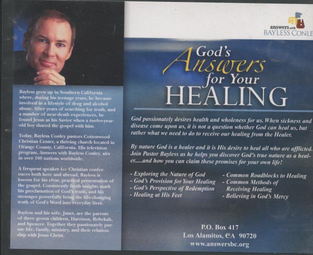 God's Answers For Your Healing 7-Disc Set – NeverDieMedia