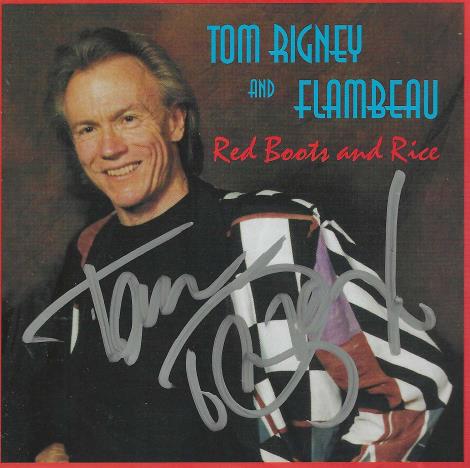 Tom Rigney And Flambeau: Red Boots & Rice Signed – NeverDieMedia