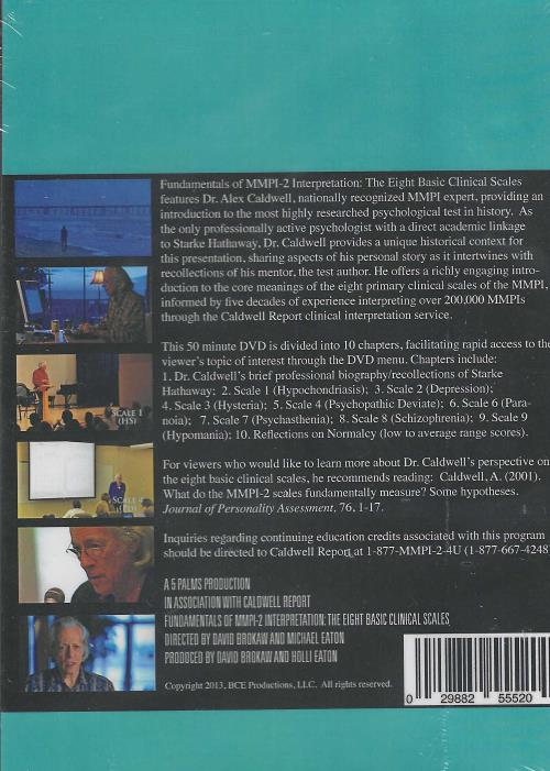 Fundamentals Of MMPI-2 Interpretation: The Eight Basic Clinical Scales – NeverDieMedia