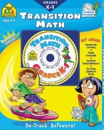 School Zone: Transition Math Grades K-1 – NeverDieMedia