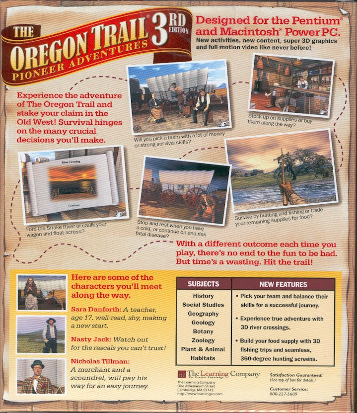 The Oregon Trail 3 – NeverDieMedia