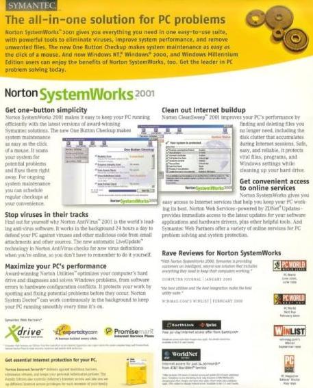 Norton SystemWorks 2001 – NeverDieMedia