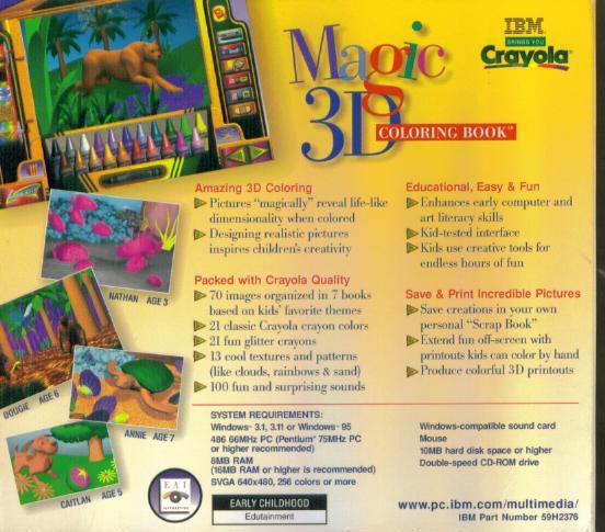 Crayola: Magic 3D Coloring Book – NeverDieMedia