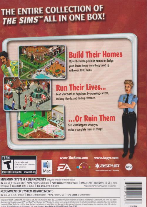The Sims: Complete Collection w/ Manual – NeverDieMedia