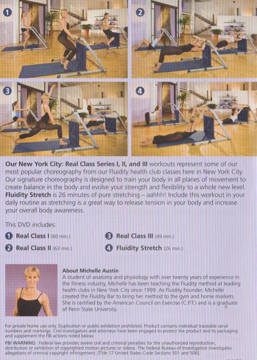 Fluidity Fitness Evolved: New York City: Real Class I, II, III + Stret ...