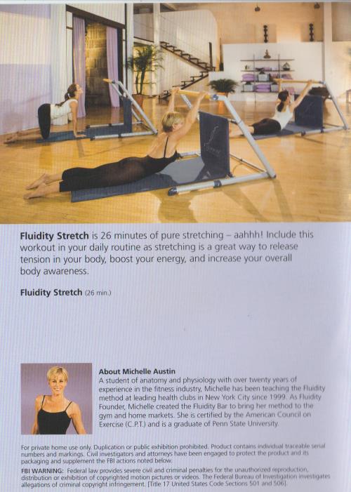 Fluidity Fitness Evolved: Stretch With Michelle Austin – NeverDieMedia