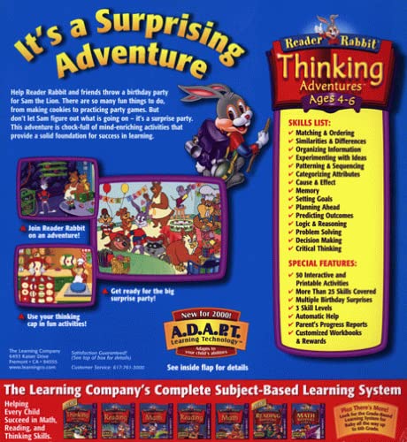 Reader Rabbit Thinking Adventures – NeverDieMedia