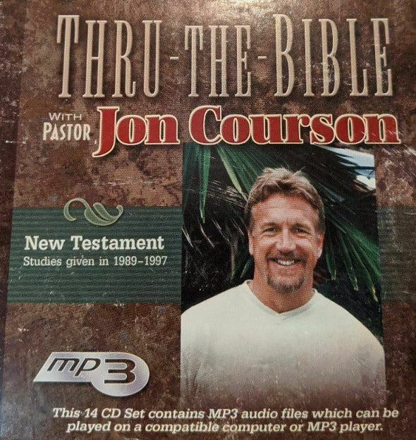 Thru-The-Bible With Pastor Jon Courson: New Testament MP3 14-Disc Set ...