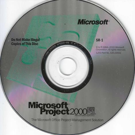 Microsoft Project 2000 – NeverDieMedia