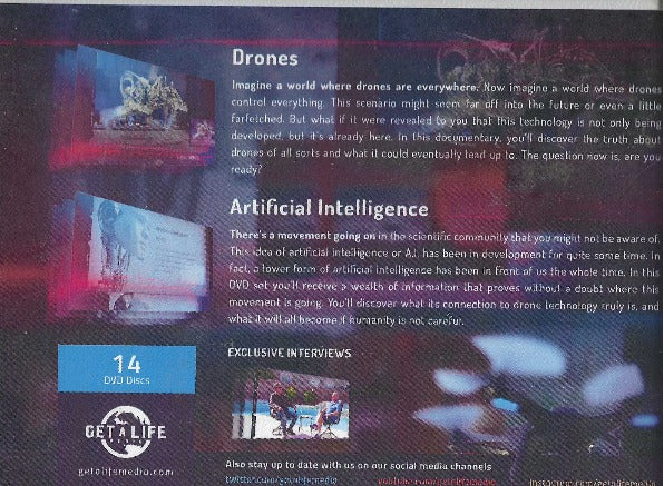 Attack Of The Drones: Skynet Is Coming 14-Disc Set – NeverDieMedia