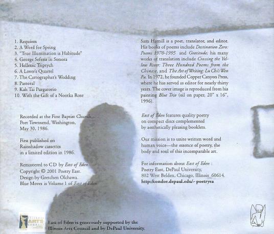 Sam Hamill: Blue Moves: East Of Eden Vol. 1 – NeverDieMedia