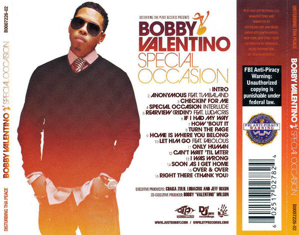 Bobby Valentino: Special Occasion – NeverDieMedia