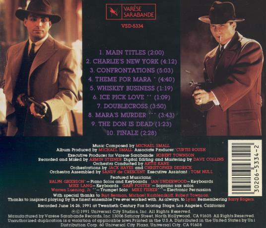 Mobsters: Original Motion Picture Soundtrack – NeverDieMedia