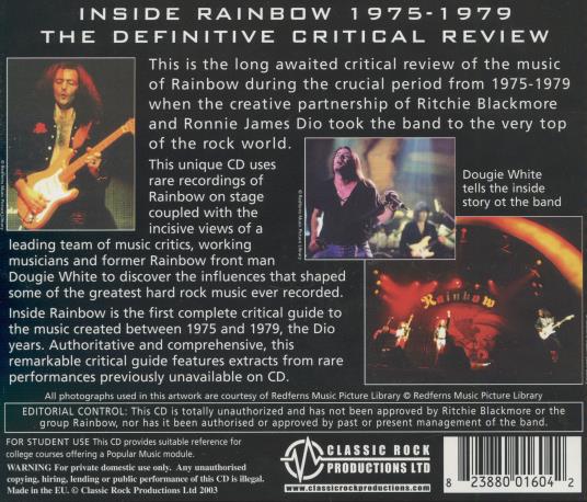 Rainbow: Inside Rainbow 1975-1979: An Independent Critical Review ...