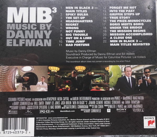 MIB 3: Original Soundtrack – NeverDieMedia