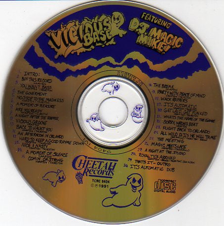 Vicious Bass Featuring DJ Magic Mike: Back To Haunt You Limited Gold w ...