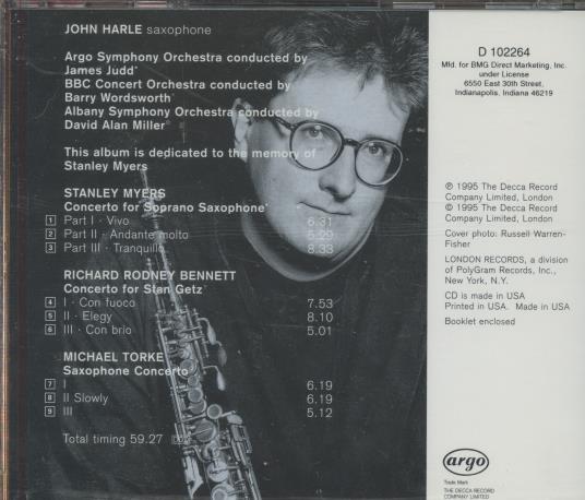 John Harle: Sax Drive – NeverDieMedia