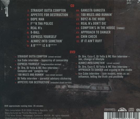N.W.A.: The Best Of N.W.A: The Strength Of Street Knowledge Deluxe 20t ...
