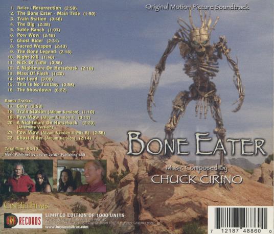 Bone Eater: Original Motion Picture Soundtrack Limited – NeverDieMedia