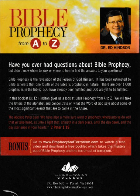 Bible Prophecy From A To Z w/ Booklet – NeverDieMedia